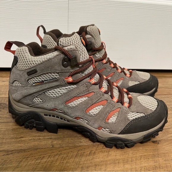 Merrell | Shoes | Merrell Moab Bungee Cord Waterproof Hiking Boots ...